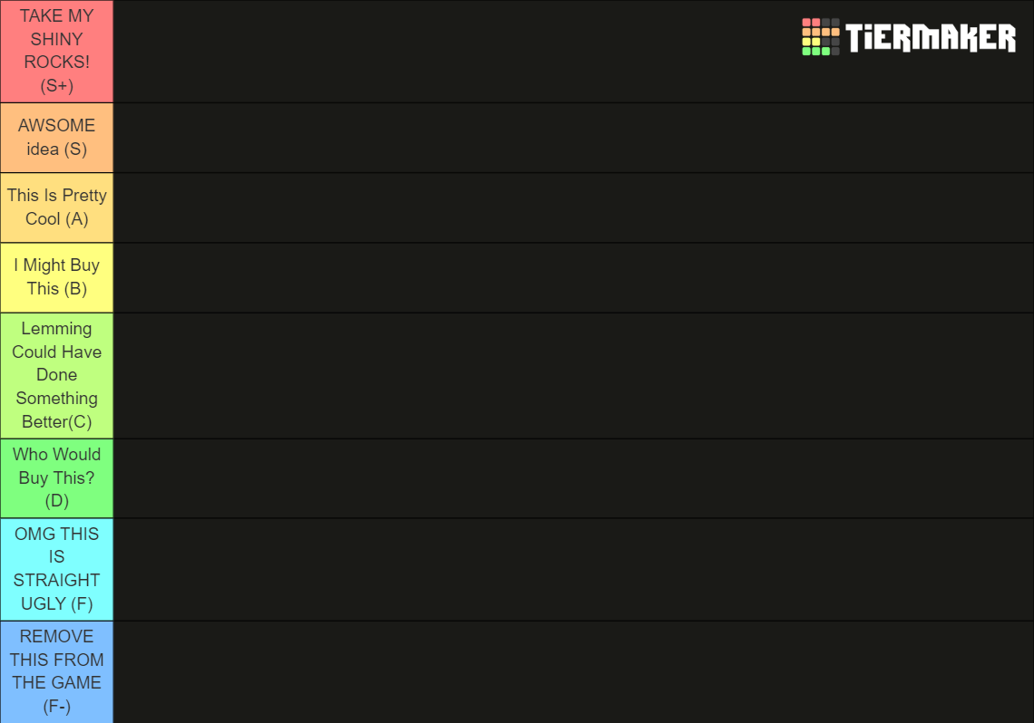 all gorilla tag cosmetics 237 Tier List (Community Rankings) - TierMaker