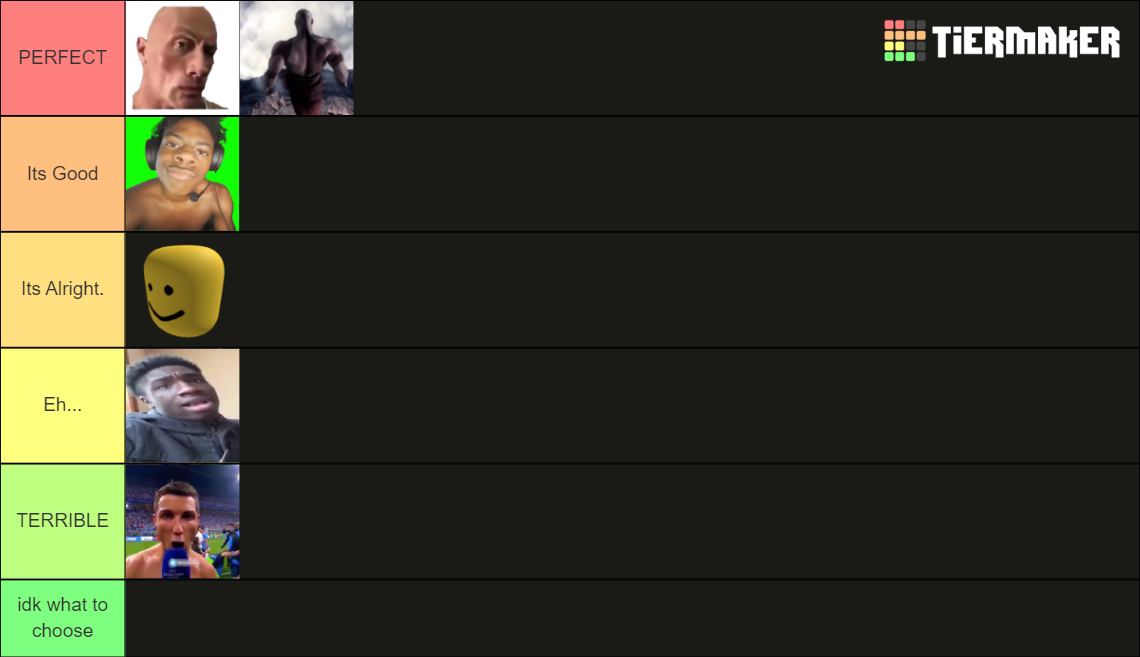 MEME SOUND EFFECT TIER LIST Tier List (Community Rankings) - TierMaker