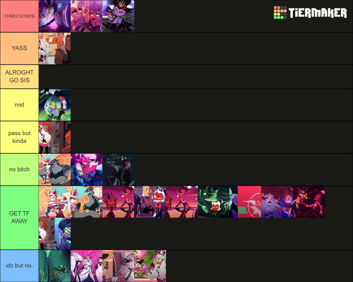 Helluva Boss Ships Ranking (REUPLOAD) Tier List (Community Rankings ... Helluva Boss Ships Ranking (REUPLOAD) Tier List (Community Rankings ...