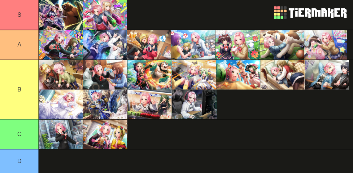 D4DJ Groovy Mix - All Inuyose Shinobu Cards Tier List (Community ...