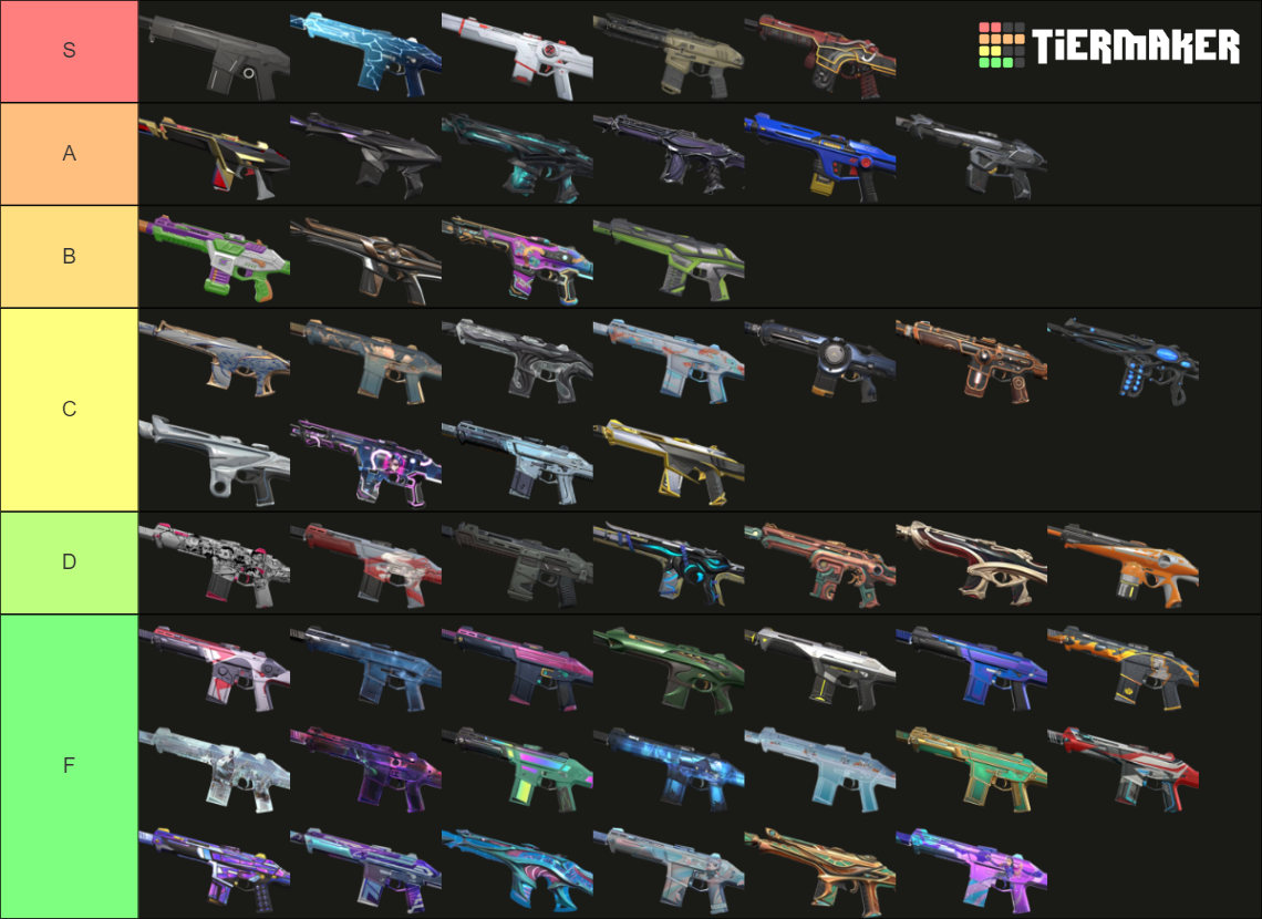 Valorant Phantom Skins (June 2023) Tier List (Community Rankings ...