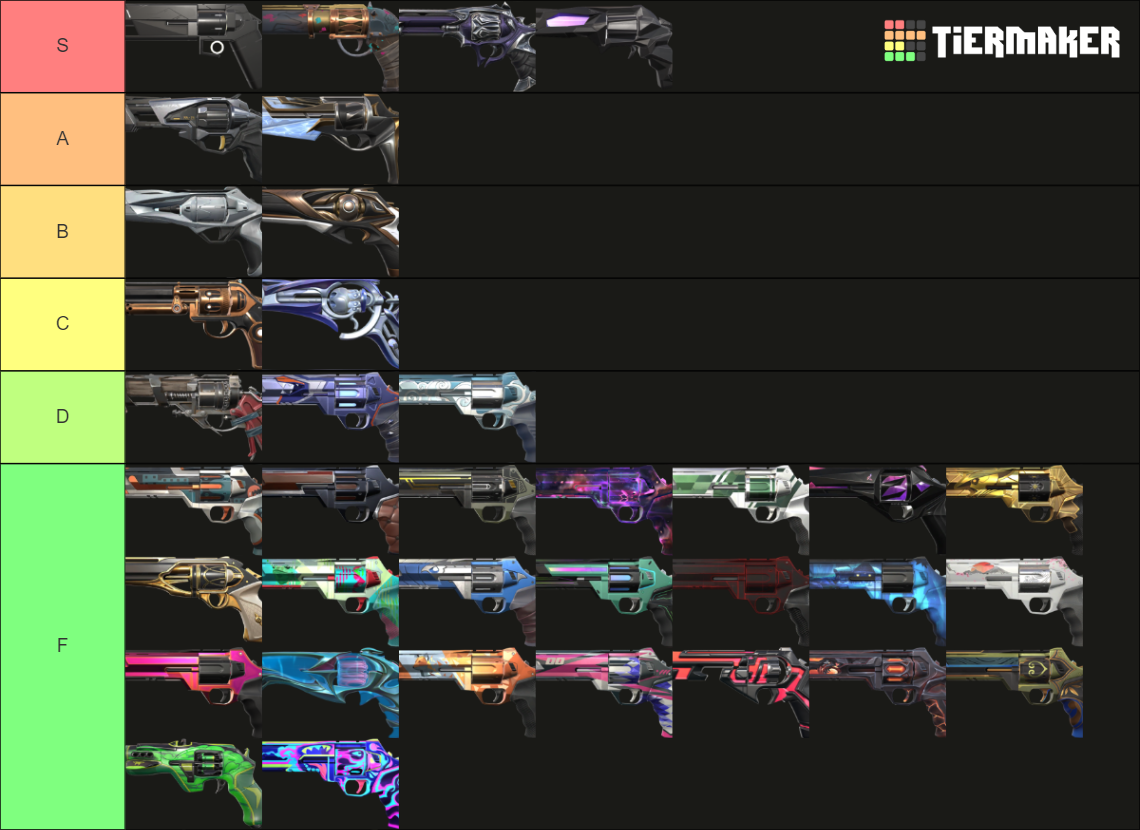 Valorant Sheriff Skins (June 2023) Tier List (Community Rankings ...