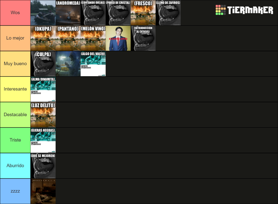Tierlist Wos Completa Tier List (Community Rankings) - TierMaker