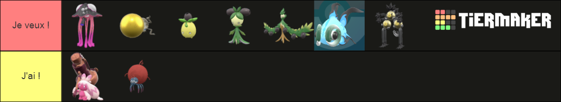All Shiny Pokemon (Gen 9) Tier List (Community Rankings) - TierMaker