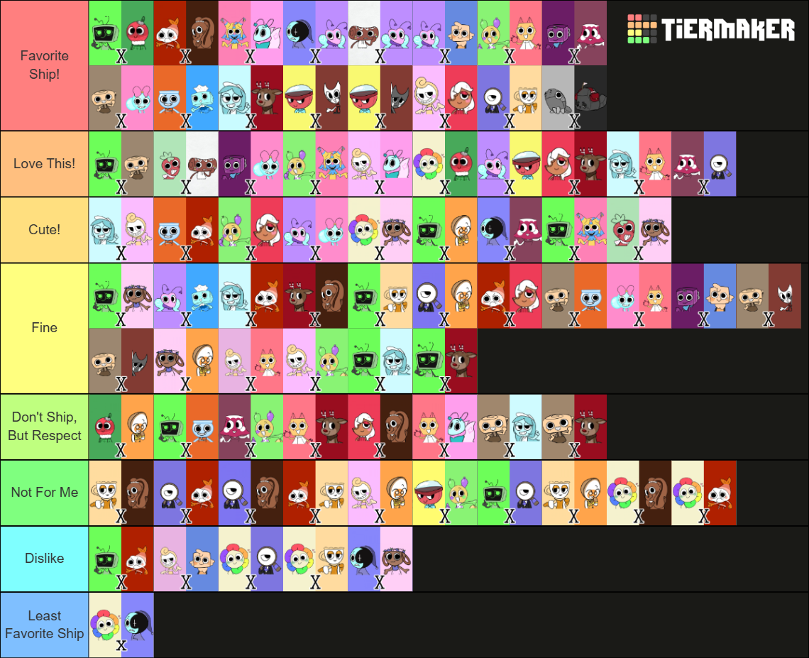 Dandy's World Ship Tier List (Community Rankings) - TierMaker