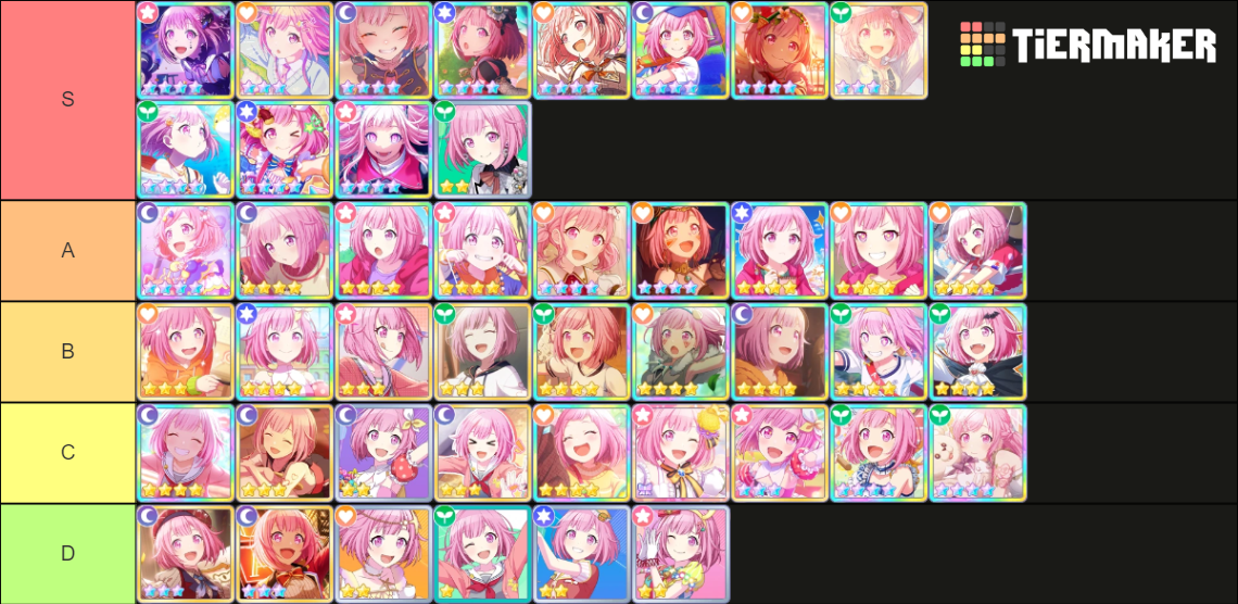 PJSK Emu cards Tier List (Community Rankings) - TierMaker