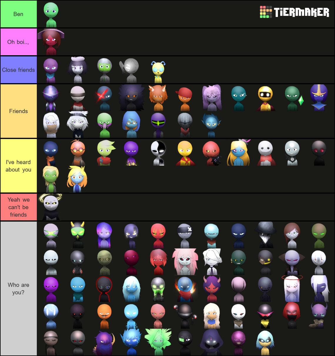 Dojo Duelists 2023 - Hyun's Dojo Tier List (Community Rankings) - TierMaker