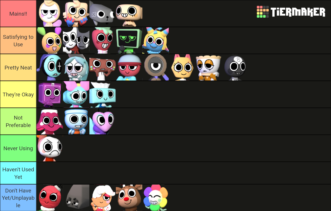 DW: All Toons Tierlist (March 2025) Tier List (Community Rankings ...