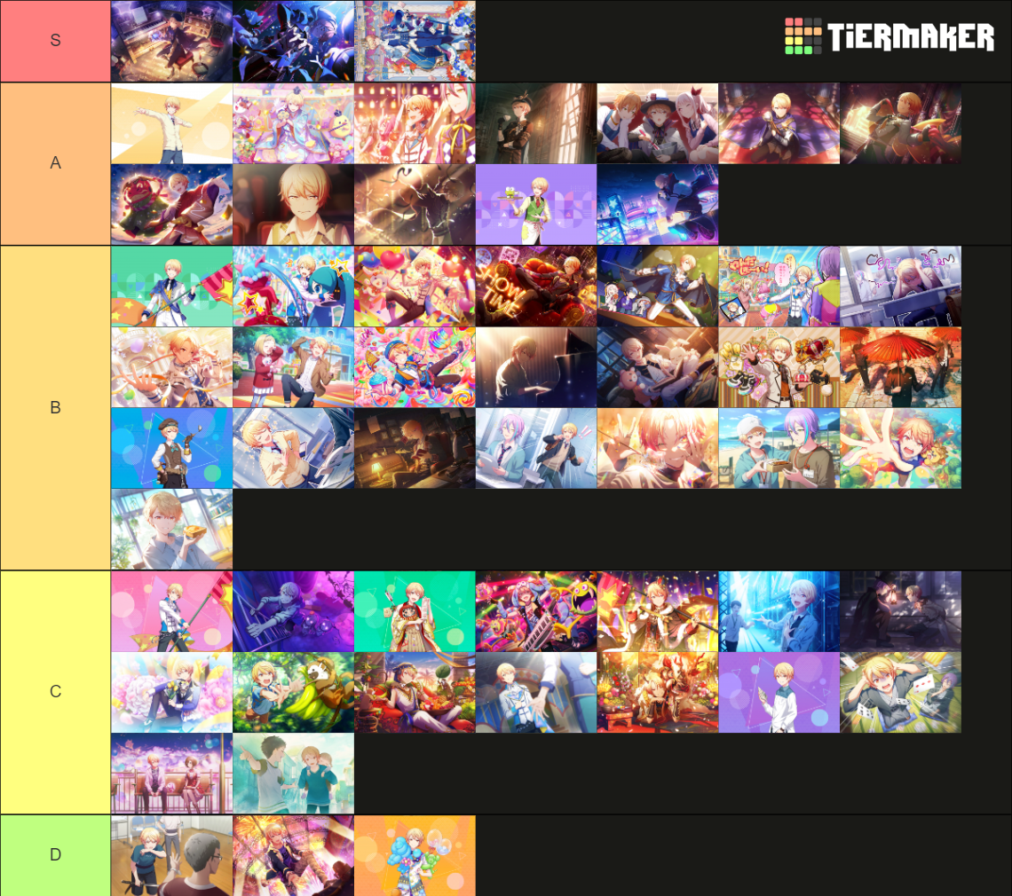 Project Sekai All Tsukasa Cards (July 2024) Tier List (Community Rankings) - TierMaker