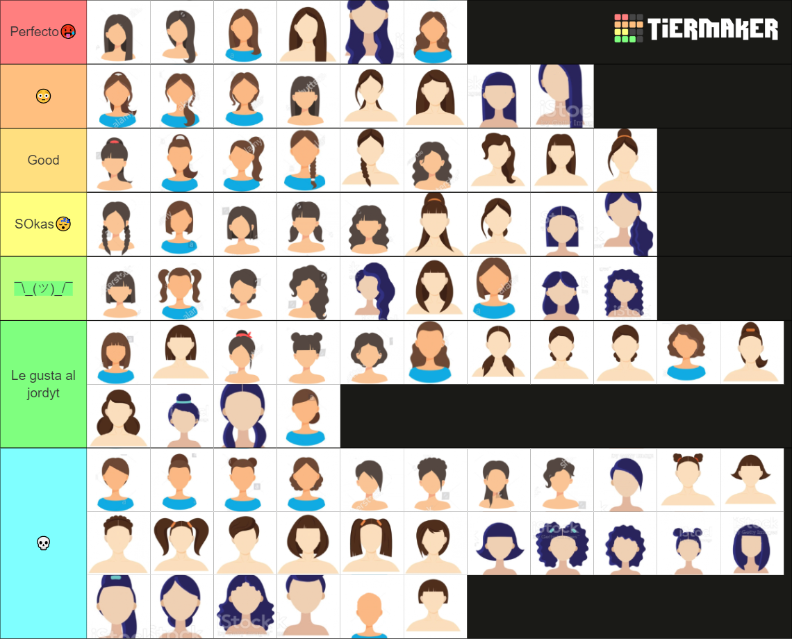 Types of women hairstyles 3.0 Tier List (Community Rankings) - TierMaker