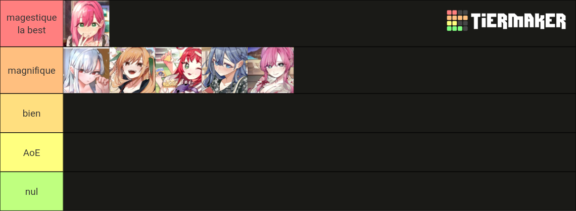 100 Girlfriends who Really Love You GF Ranking Tier List (Community ...