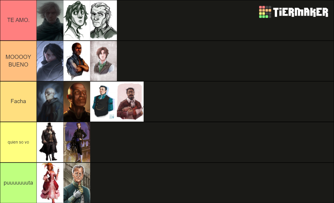 Characters Mistborn The Final Empire Tier List (Community Rankings ...