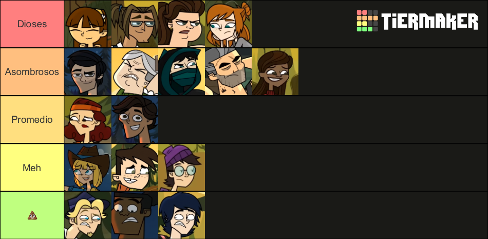 Adventure camp/Disventure camp season 1 characters! Tier List ...