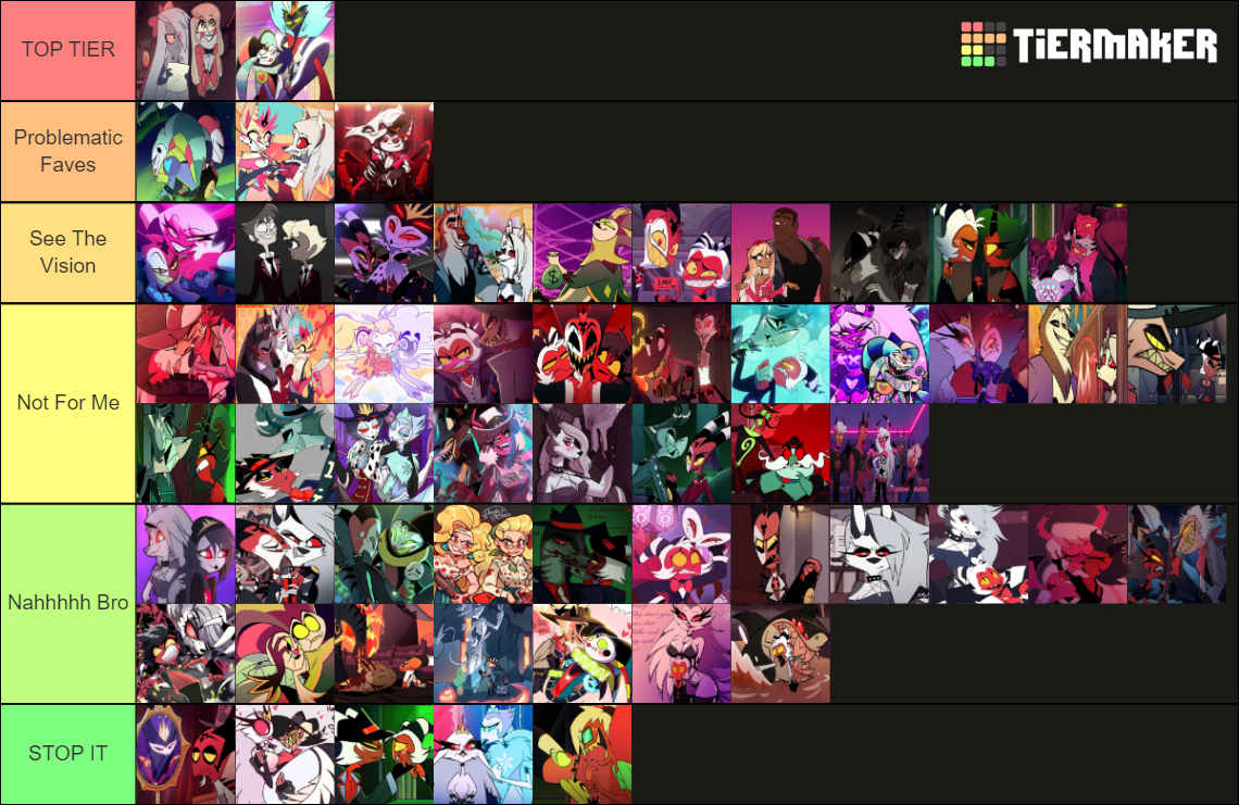 Ranking Helluva Boss Ships Tier List (Community Rankings) - TierMaker Ranking Helluva Boss Ships Tier List (Community Rankings) - TierMaker