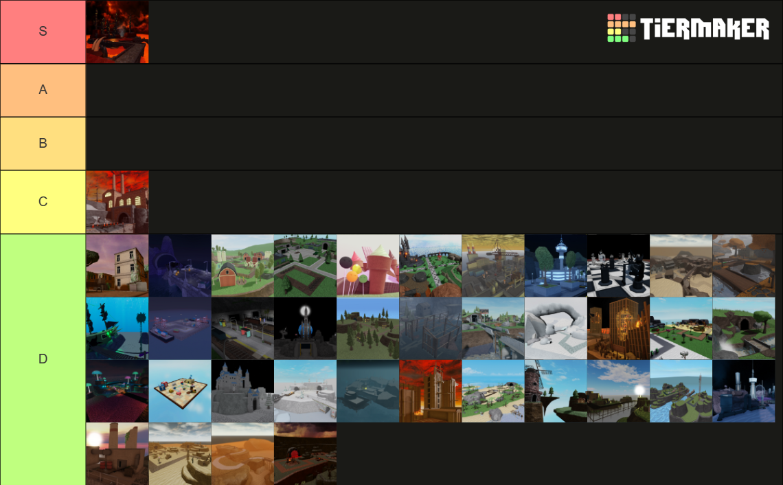 TDS Maps Tier List (Community Rankings) - TierMaker
