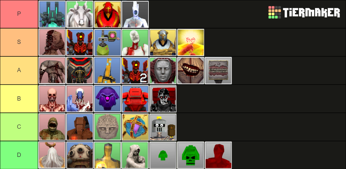 Ultrakill Enemies (Sandbox) Tier List (Community Rankings) - TierMaker