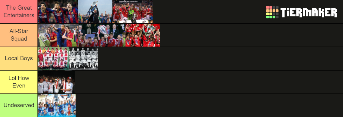 Treble Winners Tier List (Community Rankings) - TierMaker
