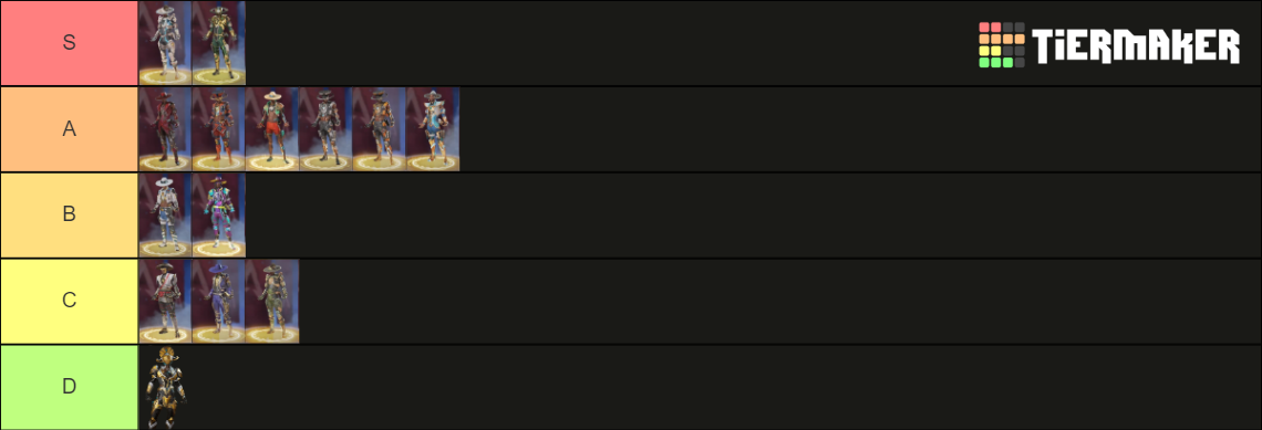 Seer Legendary Skins Tier List (Community Rankings) - TierMaker