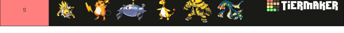 My dex (gen 5) Tier List (Community Rankings) - TierMaker