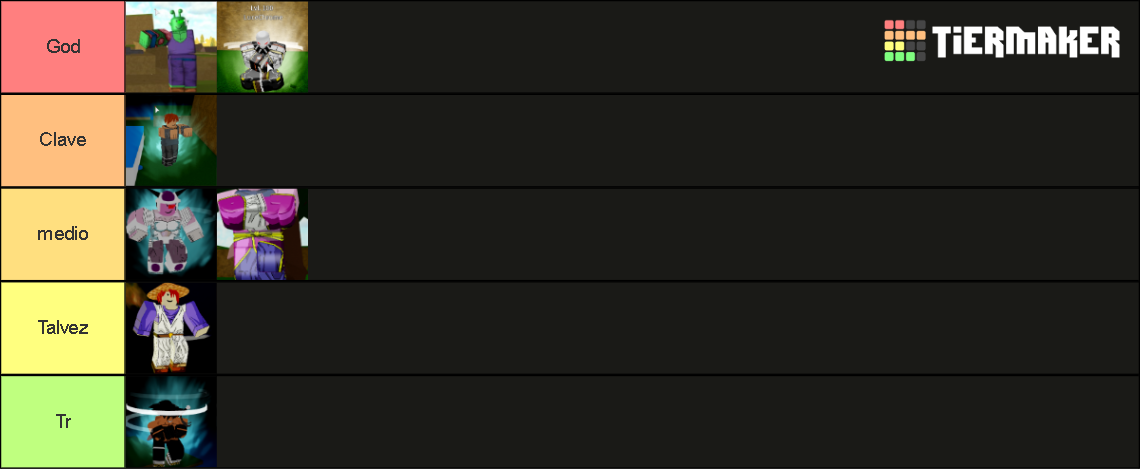 Roblox DBZ Final Stand Races Tierlist Tier List (Community Rankings ...