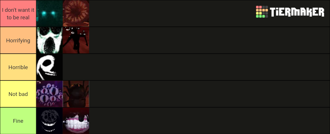 Roblox DOORS 👁️ Monsters Tier List (Community Rankings) - TierMaker