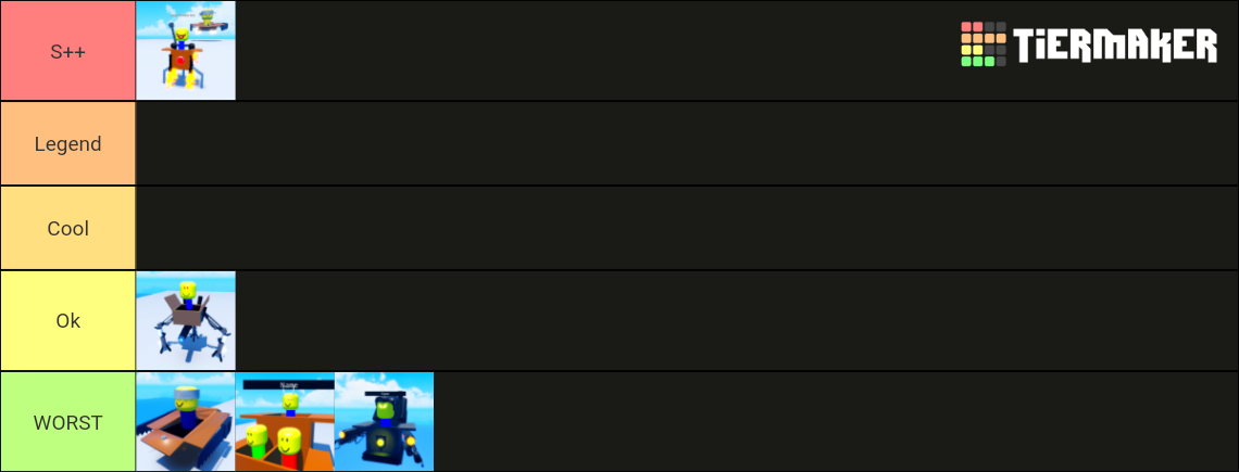 Super box siege defense box Tier List (Community Rankings) - TierMaker