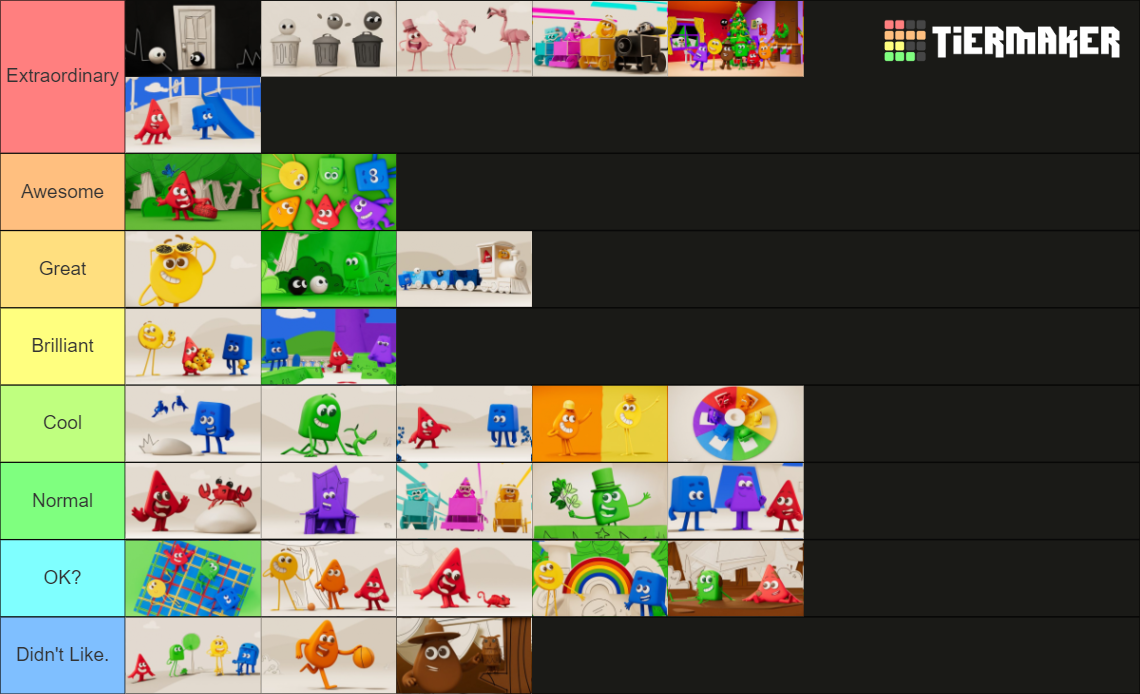 Colourblocks Episode Tierlist Fixed Tier List (Community Rankings ...