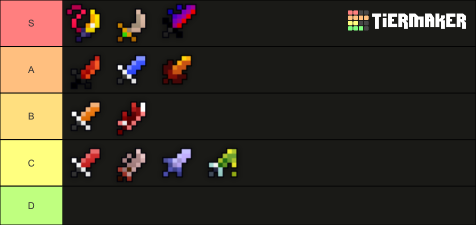 RotMG daggers Tier List (Community Rankings) - TierMaker