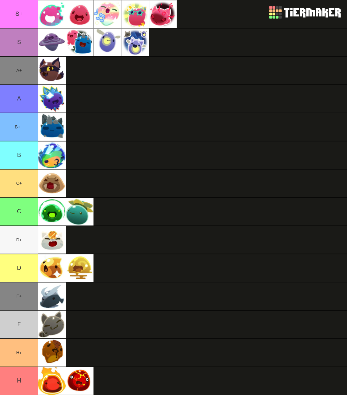 all slimes slime rancher 1 and 2 Tier List (Community Rankings) - TierMaker