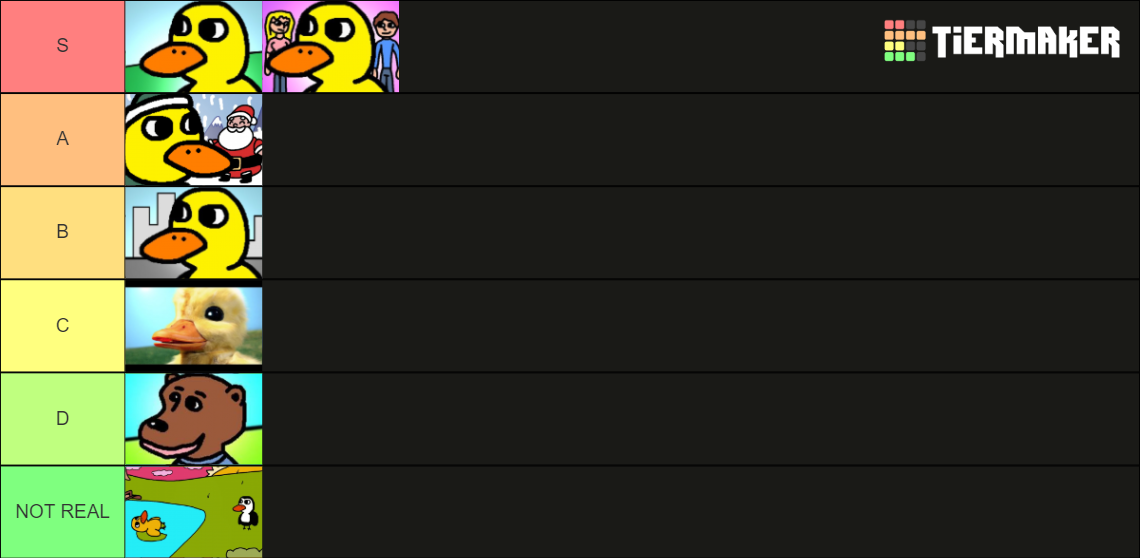 The Duck Song Songs (+Christmas Song) Tier List (Community Rankings ...