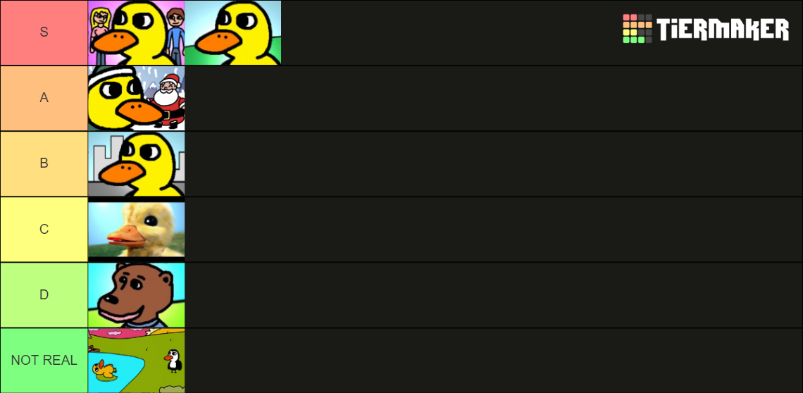 The Duck Song Songs (+Christmas Song) Tier List (Community Rankings ...