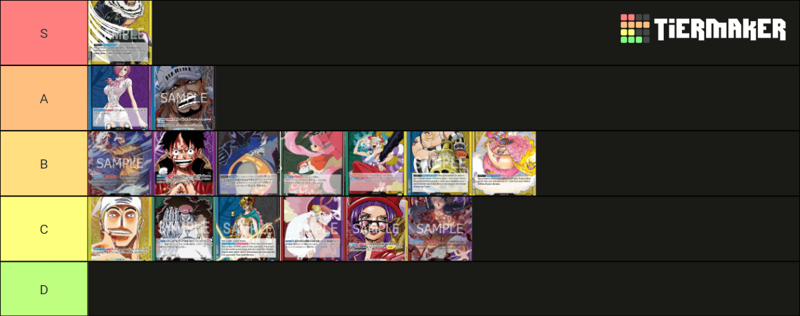 ONE PIECE CARD GAME Leaders Tier List (Community Rankings) - TierMaker