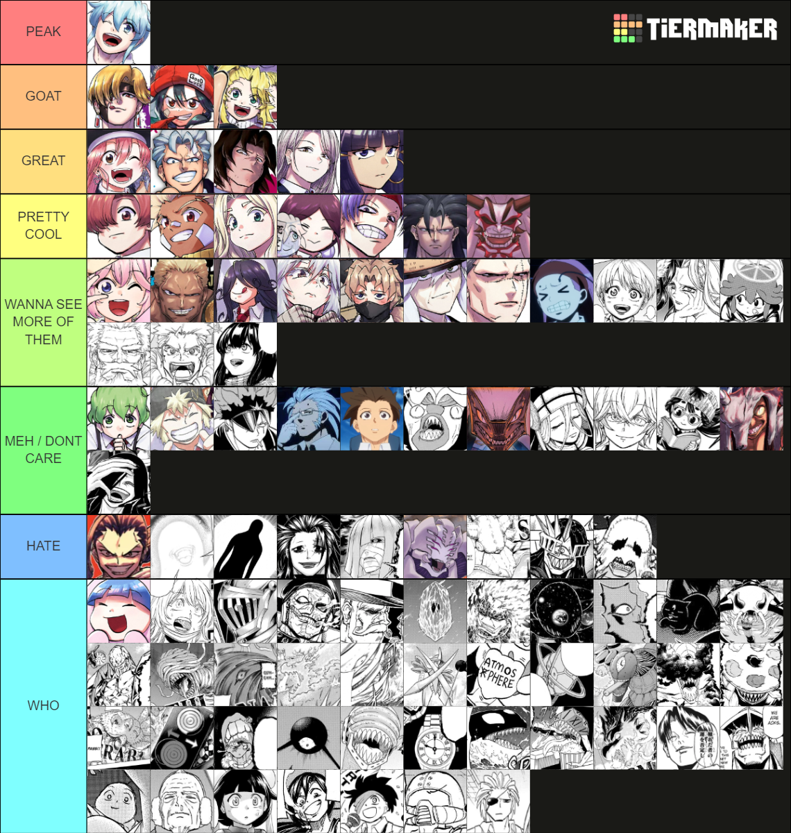 Undead Unluck character Tier List (Community Rankings) - TierMaker