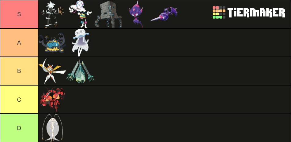 Ultra Beast Tier List (Community Rankings) - TierMaker