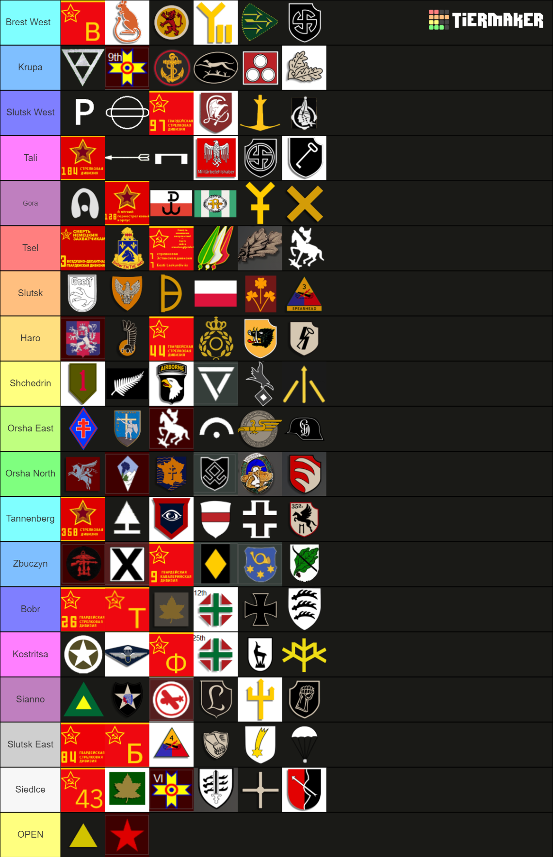Divisions Tierlist - Steel Division 2 Tier List (Community Rankings ...