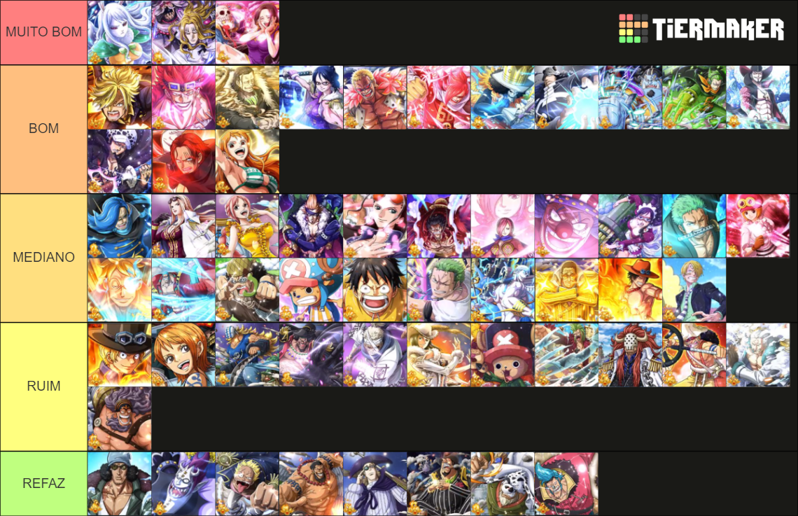 ICONES ONE MAN ARMY Tier List (Community Rankings) - TierMaker
