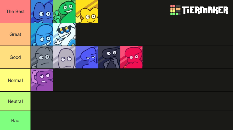BFB Numbers Tier List (Community Rankings) - TierMaker