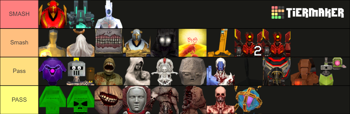 ULTRAKILL Enemies (Including P-2) Tier List (Community Rankings ...