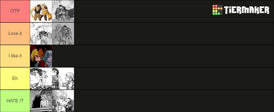Berserk ships Tier List (Community Rankings) - TierMaker