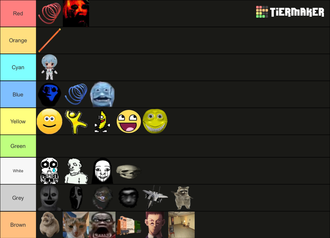nicos nextbots arcade Tier List (Community Rankings) - TierMaker