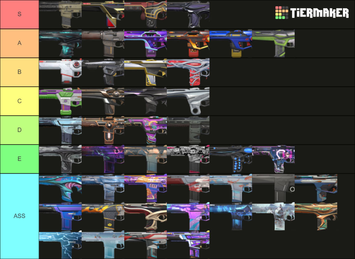 valorant phantom skins (Novenver 2023) Tier List (Community Rankings ...