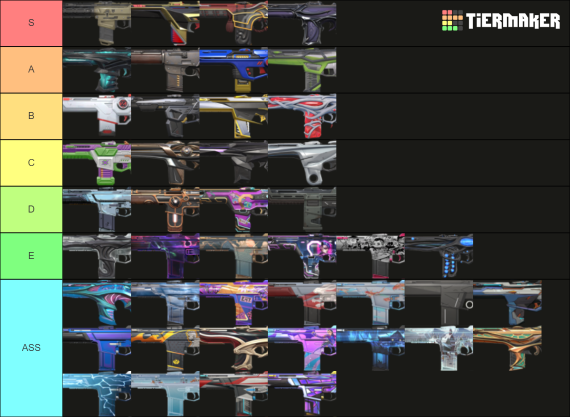 valorant phantom skins (Novenver 2023) Tier List (Community Rankings ...