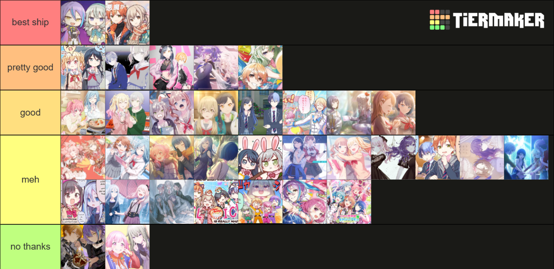 Project Sekai Ships Tier List (Community Rankings) - TierMaker