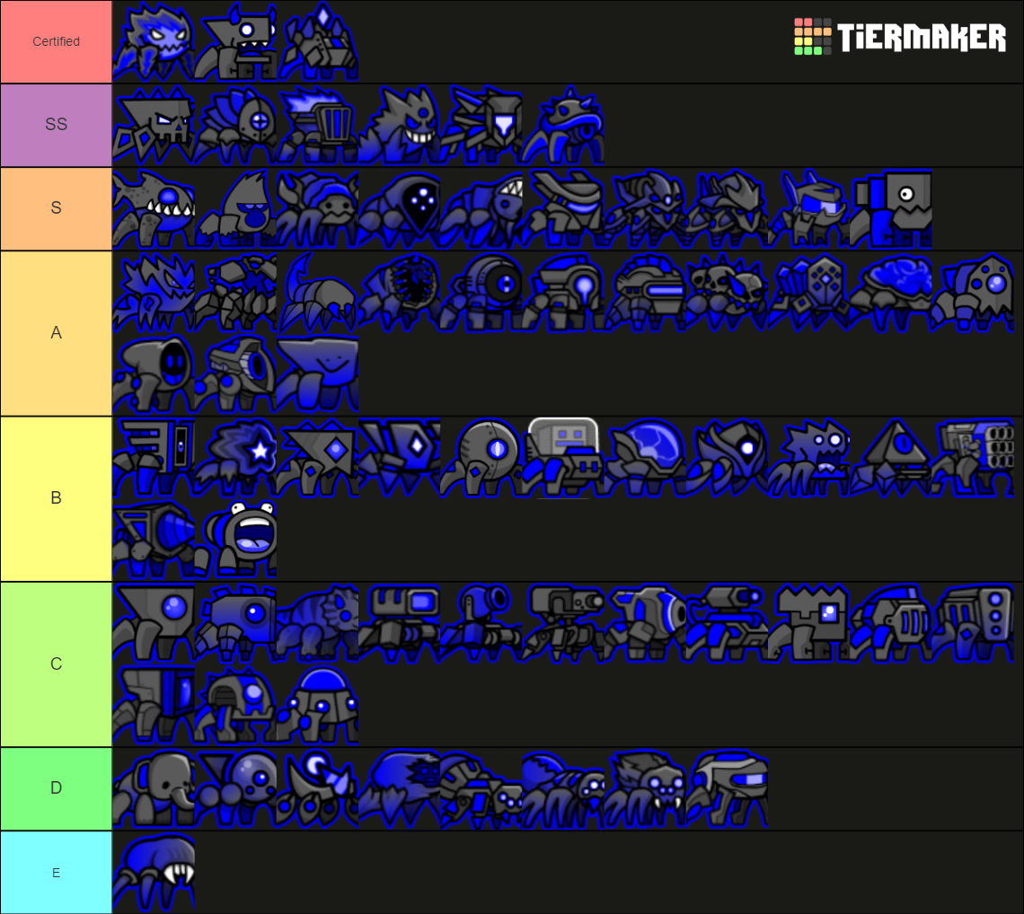Geometry Dash Spider Icons (2.2 Included) Tier List (Community Rankings ...
