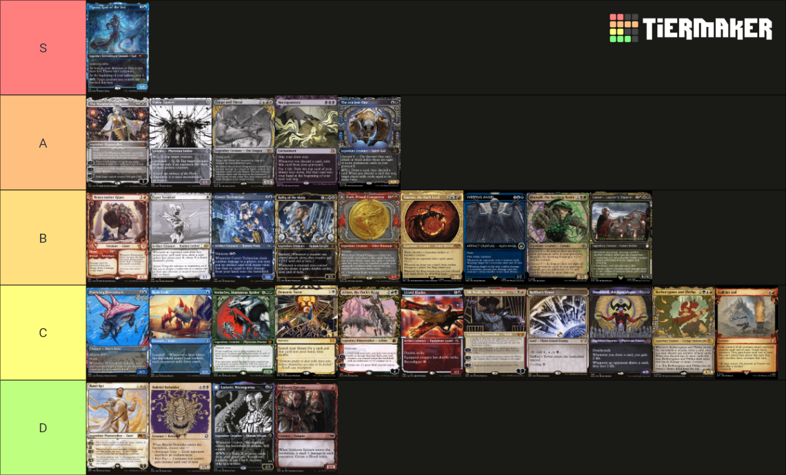 Showcase Frames MTG (2023 Update) Tier List (Community Rankings ...