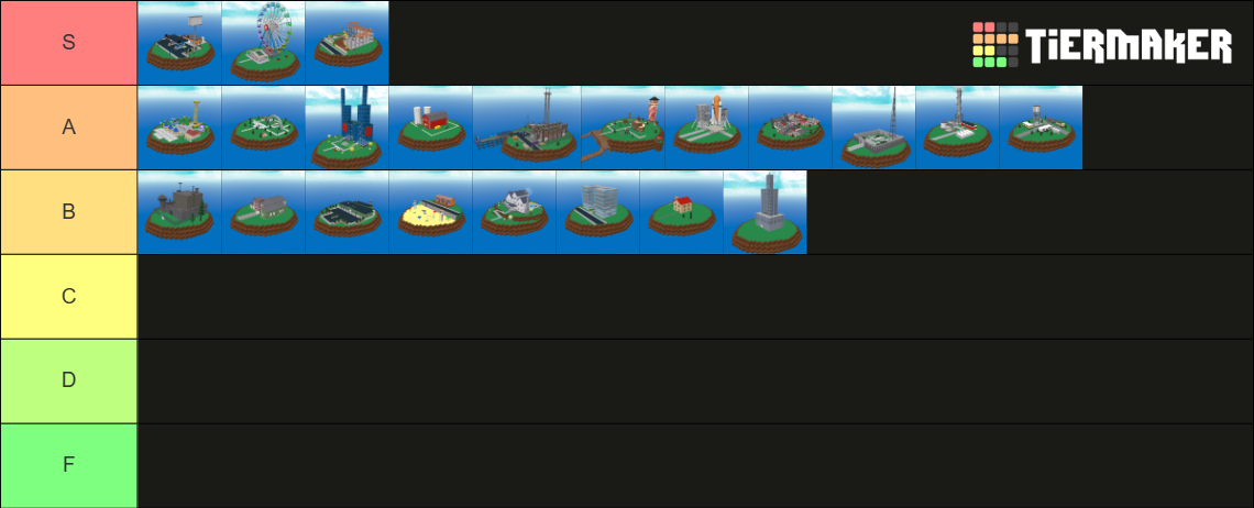 Natural Disaster Survival Maps Tier List (Community Rankings) - TierMaker