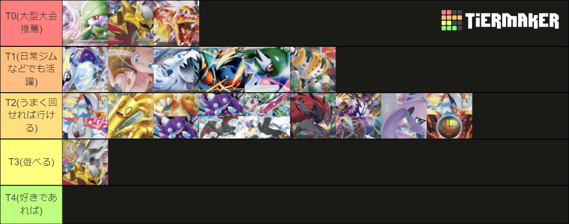 Ptcg Tier List (Community Rankings) - TierMaker