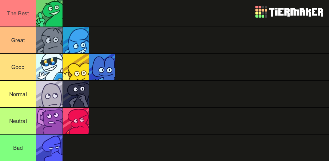 BFB Numbers Tier List (Community Rankings) - TierMaker