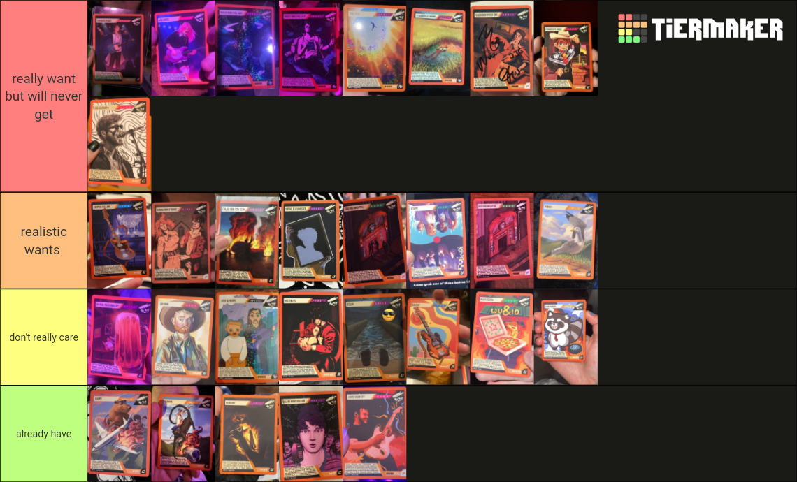 Lovejoy Anvil Cards - Feb 2024 Tier List (Community Rankings) - TierMaker