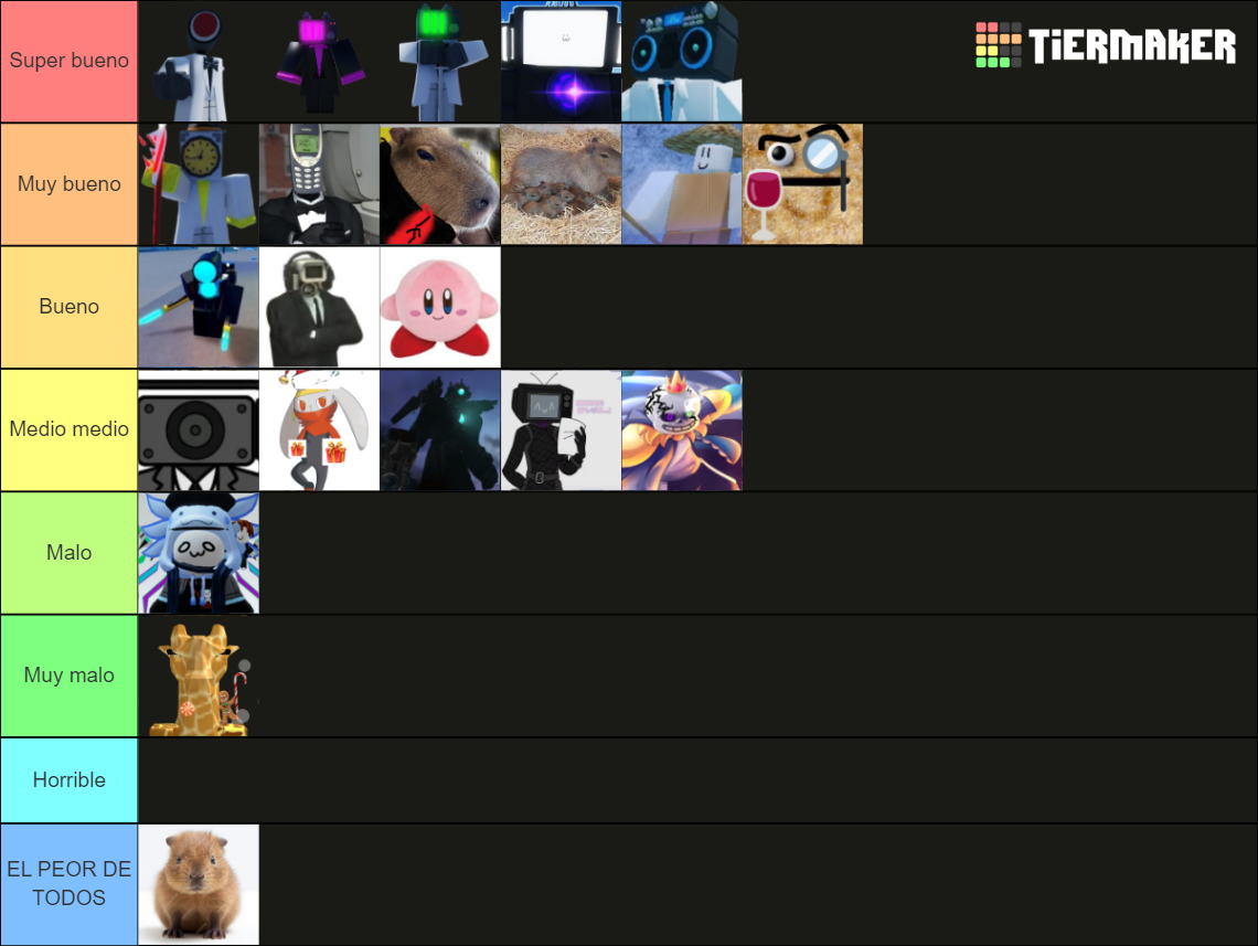 Base elite tierlist Tier List (Community Rankings) - TierMaker